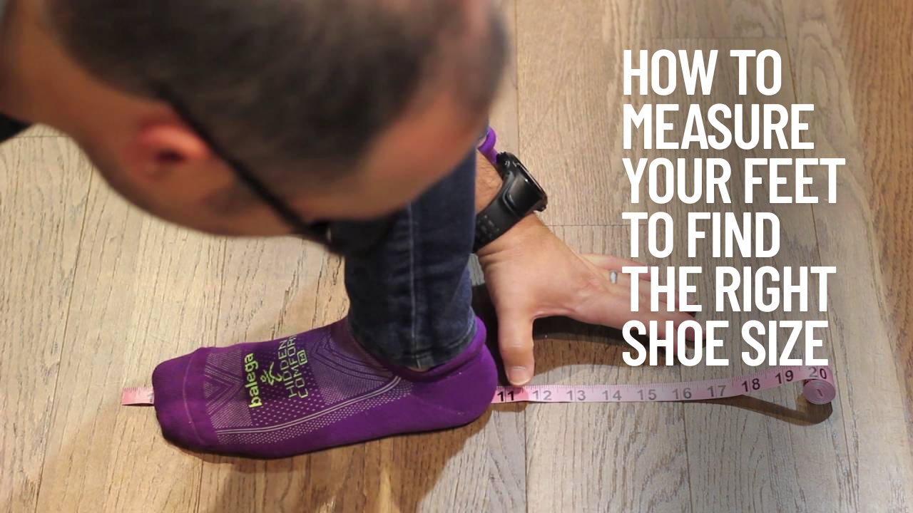 How to Measure Your Feet to Find the Right Shoe Size – SPORTYPPL